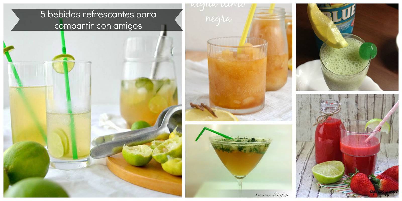 Cinco Deliciosas Recetas de Bebidas Refrescantes para Disfrutar en Verano