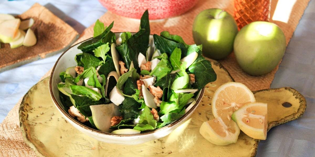 Receta De Ensalada De Espinacas Con Nueces Una Opción Saludable Y