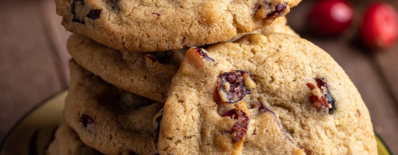 Receta de galletas de arándanos con almendra