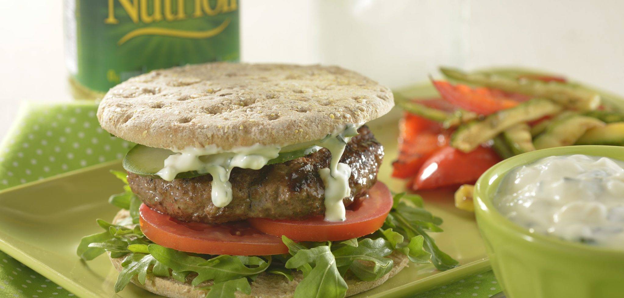 Receta de hamburguesa light: una opción saludable y deliciosa