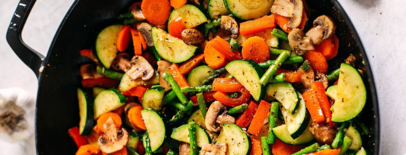 Receta de vegetales salteados: ¡una opción saludable y deliciosa!